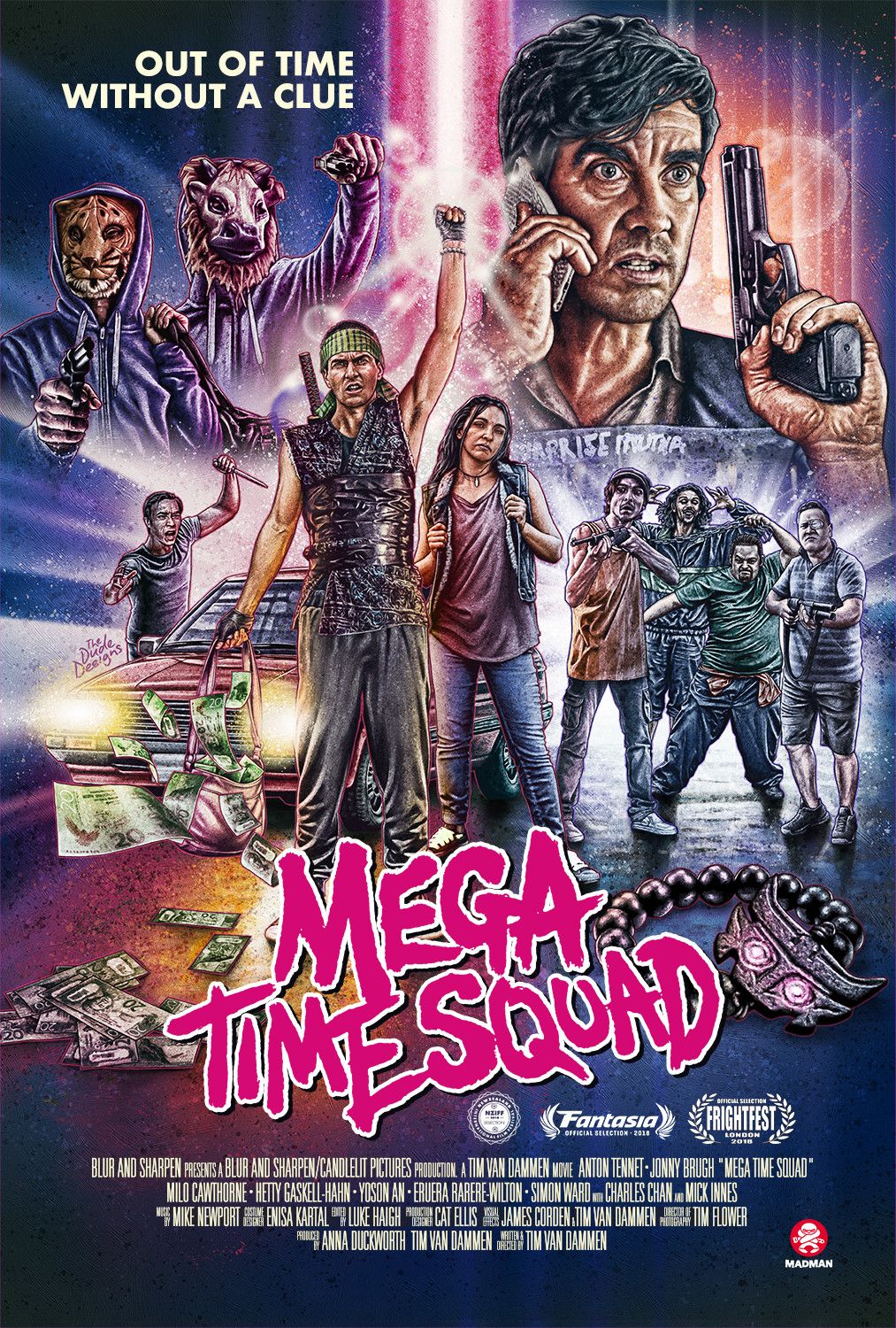 Affiche du film Mega Time Squad - Photo 1 sur 17 - AlloCiné