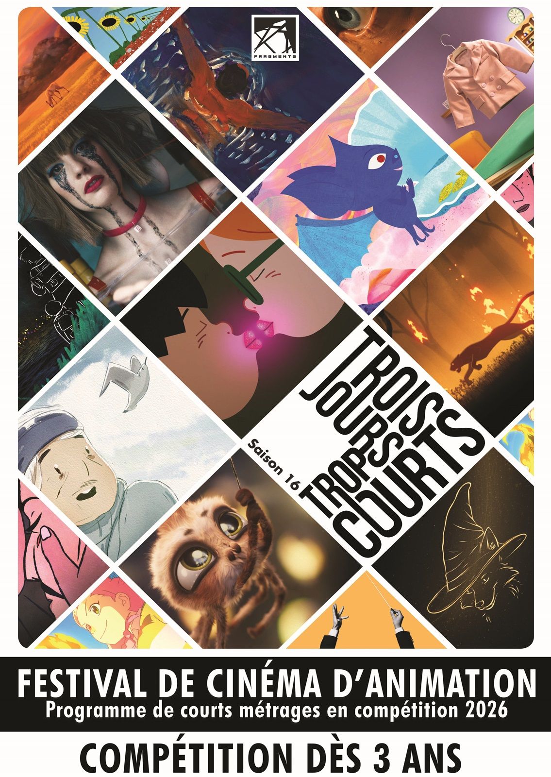 Festival Trois Jours Trop Courts 2026 Compétition dès 3 ans - AlloCiné