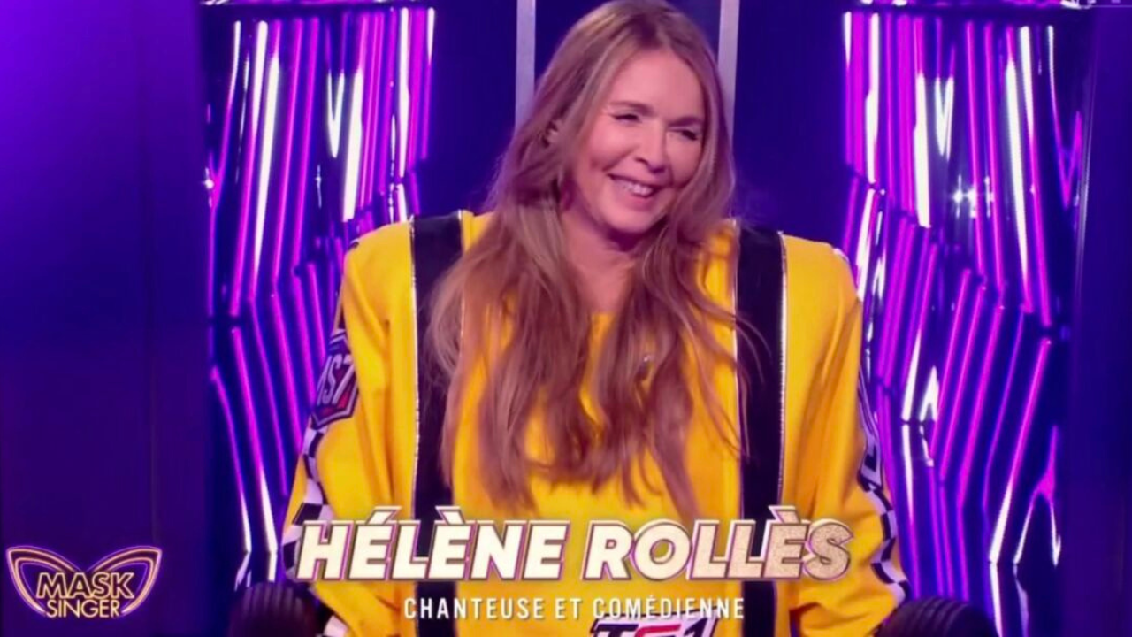 Mask Singer 2025 : Hélène Rollès cash, le costume du Bolide a été "un ...
