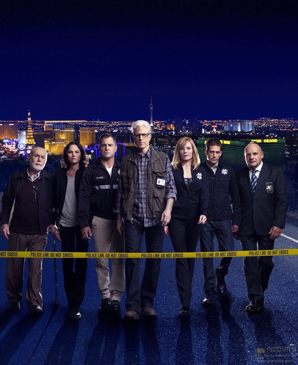 Les Experts : Photo Robert David Hall, George Eads, Ted Danson, Marg ...