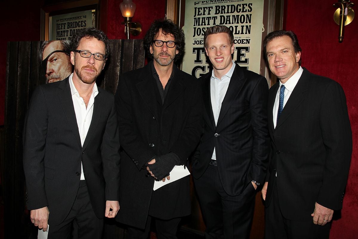 Photo de David Ellison - True Grit : Photo Joel Coen, David Ellison ...