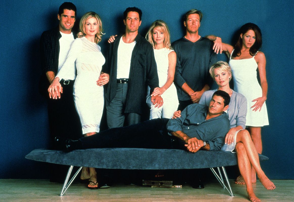 Melrose Place : Photo John Haymes Newton, Jack Wagner, Jamie Luner ...