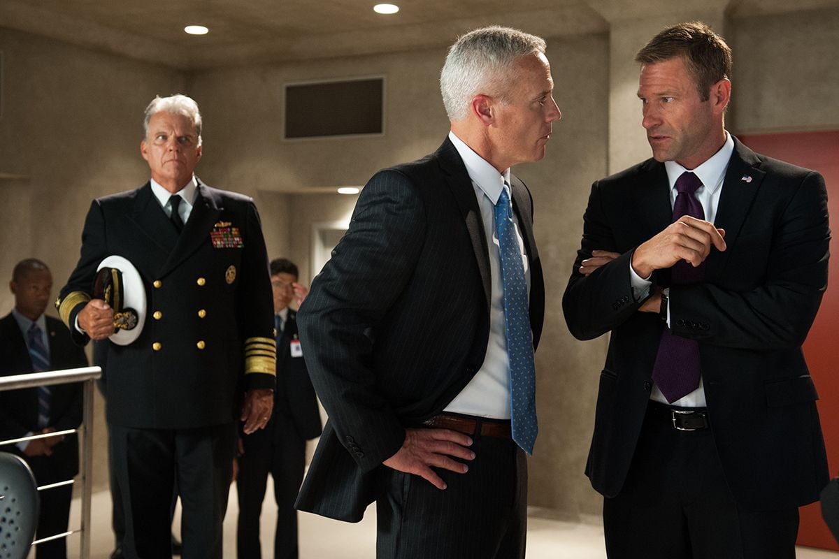 Photo de Aaron Eckhart - La Chute de la Maison Blanche : Photo Aaron ...