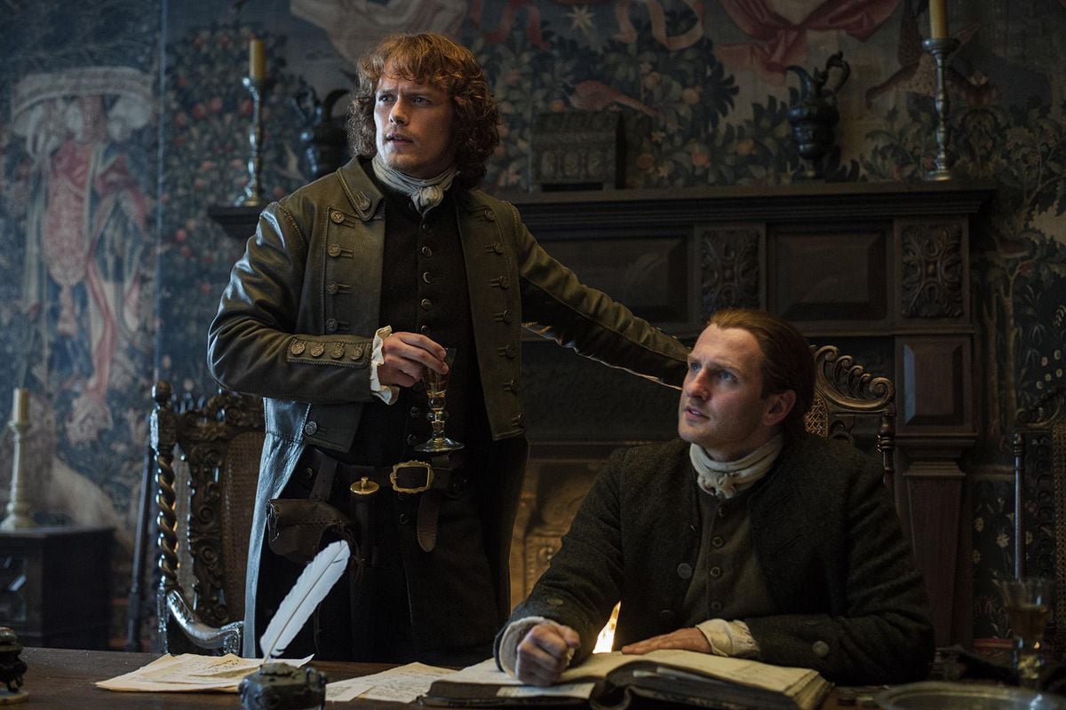 Photo de Steven Cree - Outlander : Photo Sam Heughan, Steven Cree ...
