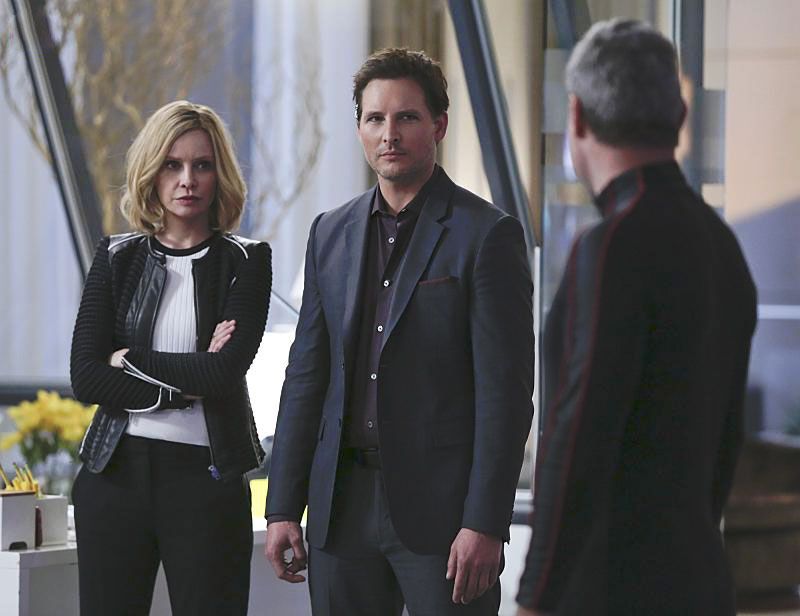 Photo de Calista Flockhart - Supergirl : Photo Peter Facinelli, Calista ...
