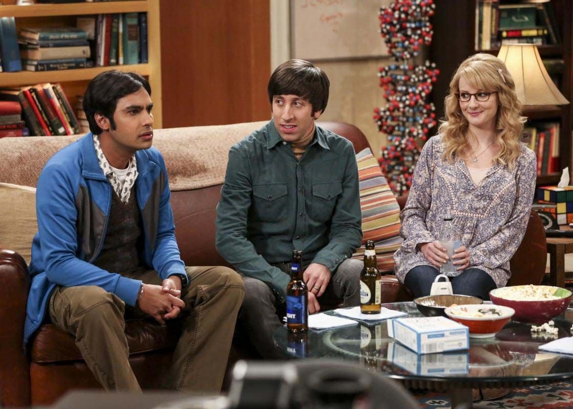Photo de Melissa Rauch - The Big Bang Theory : Photo Melissa Rauch, Simon Helberg, Kunal Nayyar ...