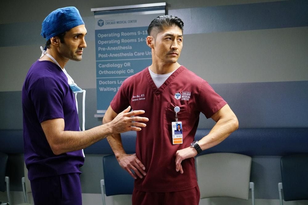 Photo de Dominic Rains - Chicago Med : Photo Brian Tee, Dominic Rains ...