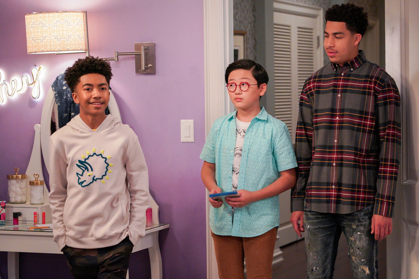 Black-ish : Black-ish : Photo Marcus Scribner, Miles Brown, Emerson Min ...