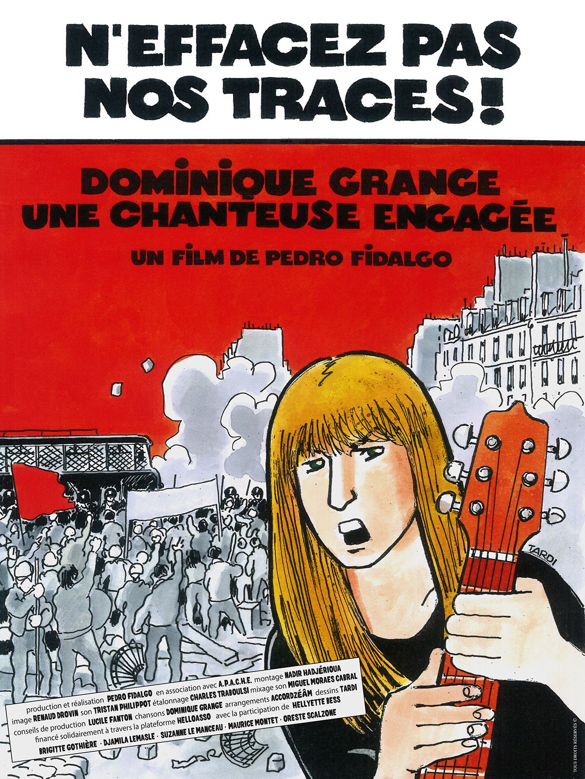 N'effacez pas nos traces ! Dominique Grange, une chanteuse engagée ...