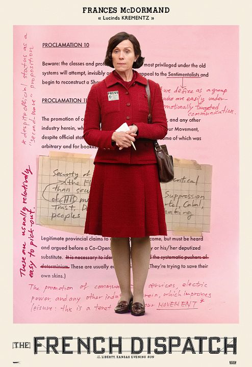Affiche du film The French Dispatch - Photo 16 sur 39 - AlloCiné