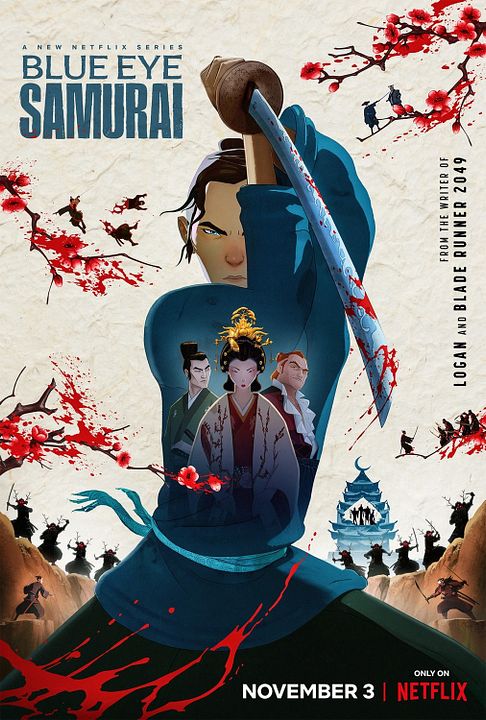 Poster Blue Eye Samurai saison 1 - Affiche 9 sur 25 - AlloCiné