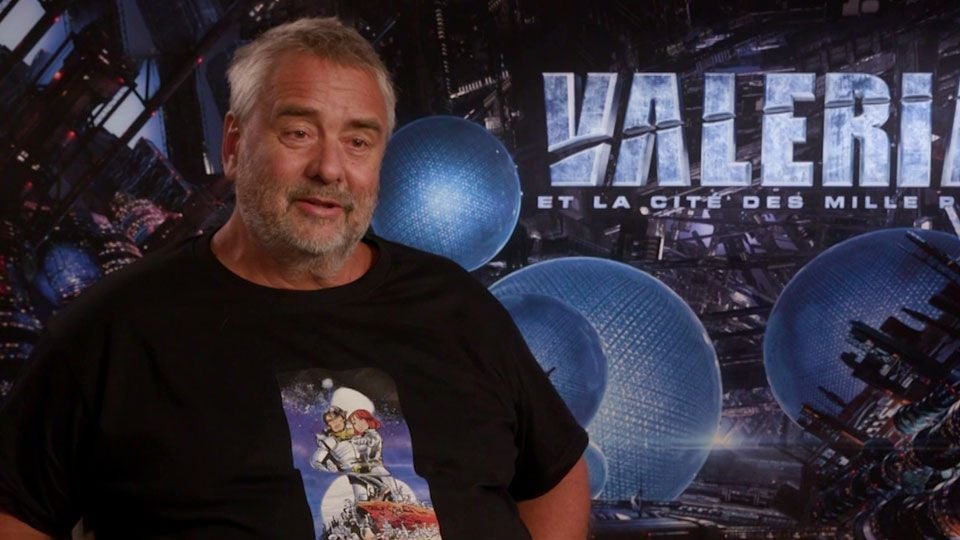 Vidéo interview pour Valérian et la Cité des mille planètes : L ...